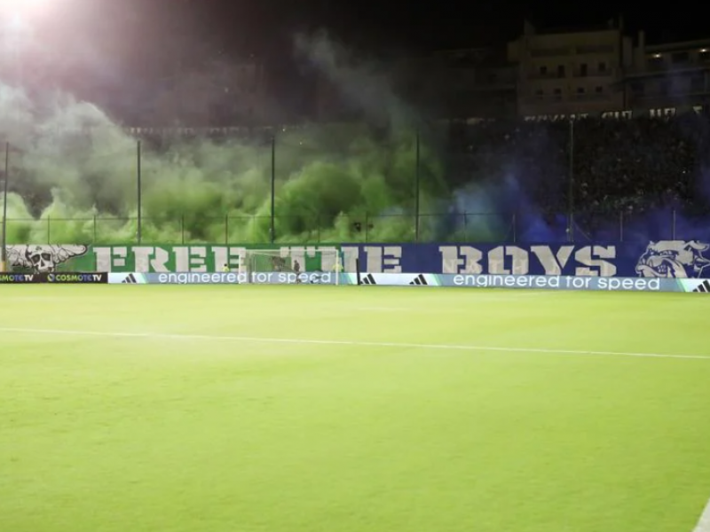 Παναθηναϊκός - ΑΕΚ: Προκλητικό πανό των Bad Blue Boys στη Θύρα 13 - Aντέδρασε η AEK | Alfavita